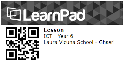 Laura Vicuña School QR codes – ICT Gozo