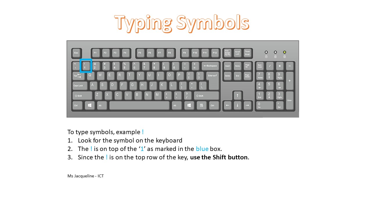 Typing Lessons Set 2 – ICT Gozo