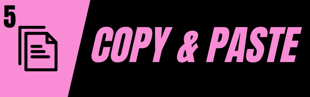Copy and Paste – ICT Gozo